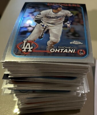 2024 Topps Chrome Baseball Cards #151-300: You Pick Complete Your Set ...