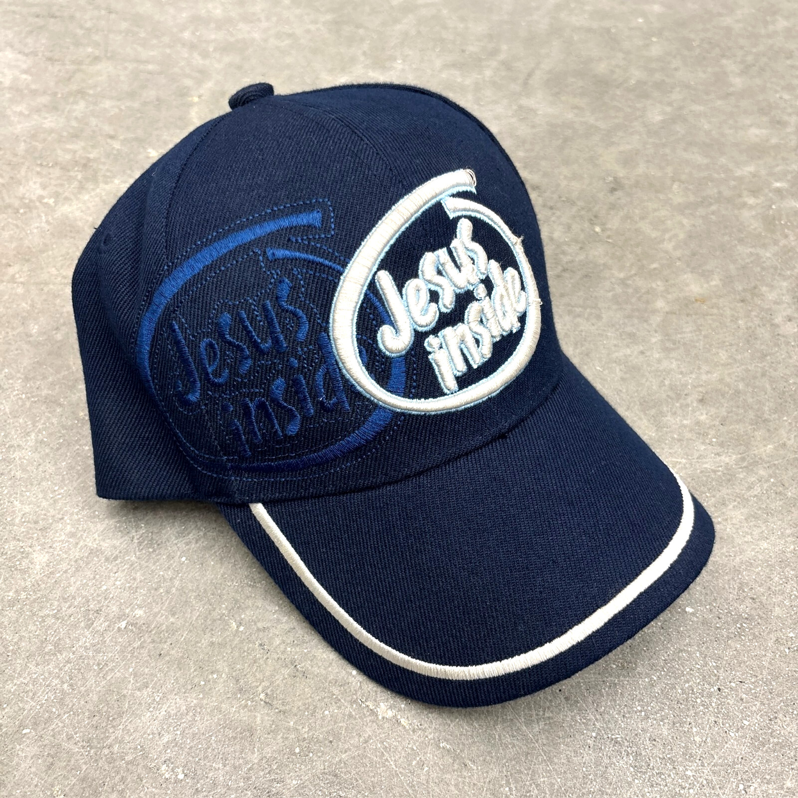 Vintage Jesus Inside Intel Hat RARE Parody Funny Tech… - Gem