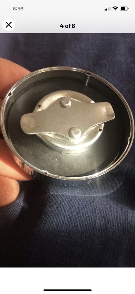 1961 - 1965 Ford Truck F100 F250 F350 Vented Chrome Gas Cap 1962 1963 ...