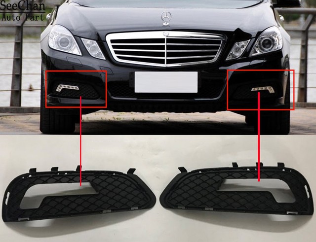 Fit for MERCEDES E-class W212 L R Daytime Running Light Frame ...