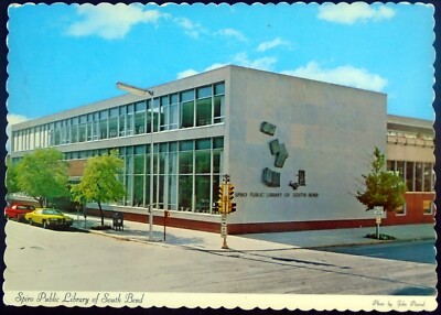 Spiro Public Library, Intersection of Main and Wayne, South Bend ...