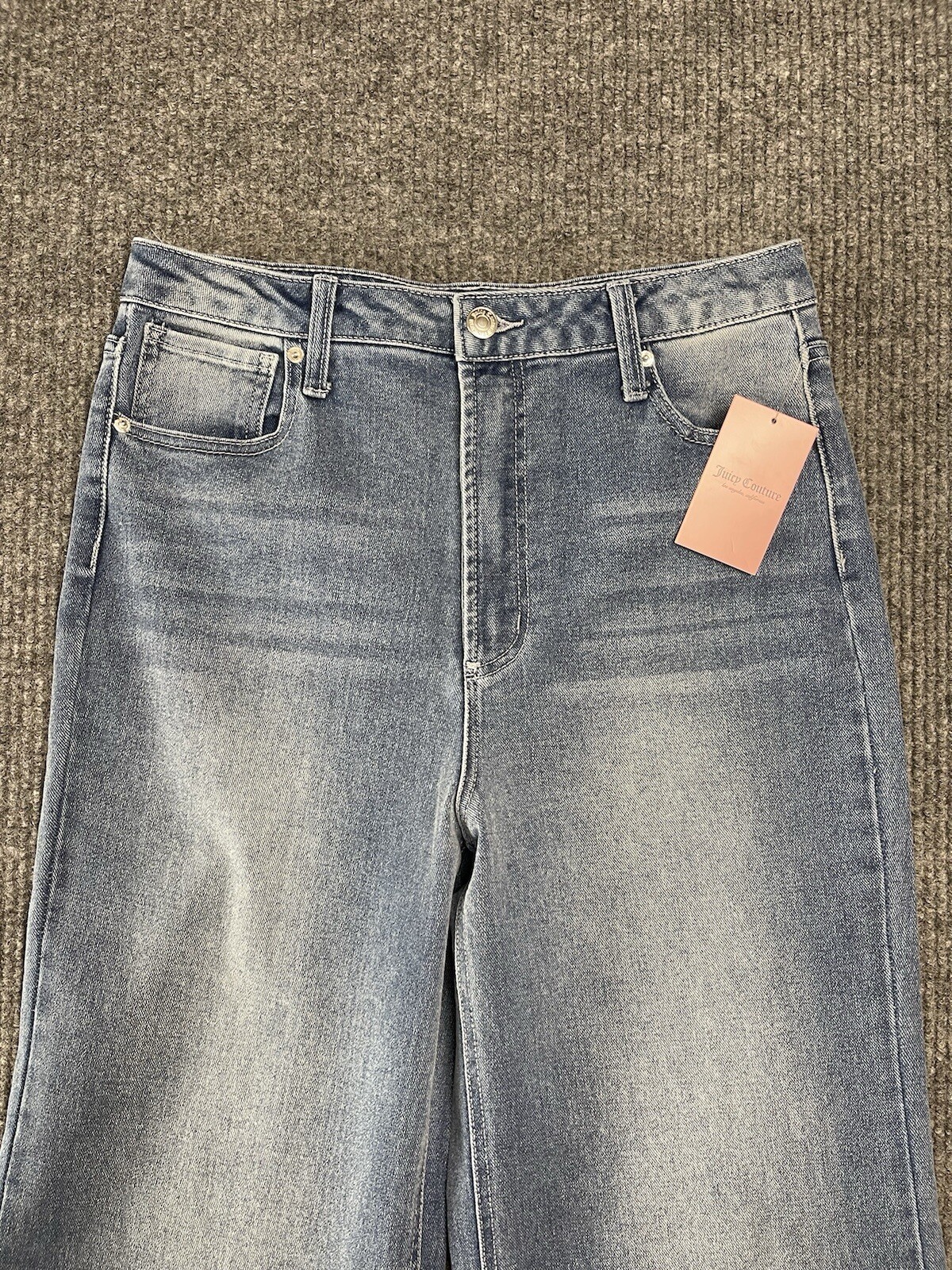 Juicy Couture Jeans 9/29 "Lunita" Y2K High Rise Wide Leg Relaxed ...