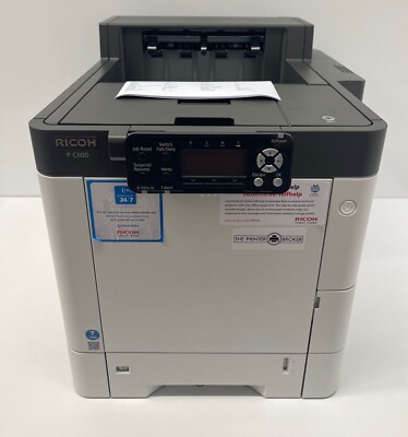 948601 - Ricoh P C600 / PC600 A4 Colour Laser Printer | eBay UK