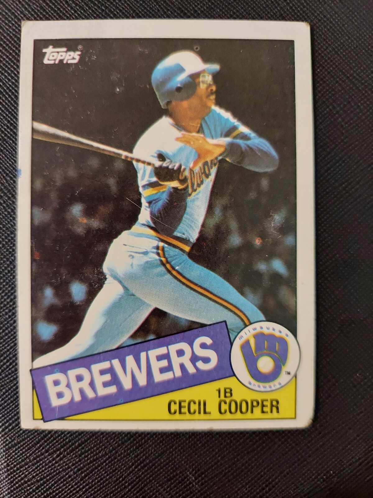 1985 Topps - #290 Cecil Cooper for sale online | eBay