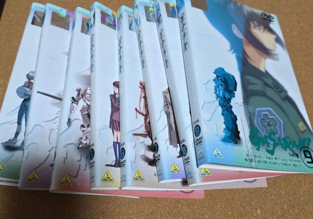 Gasaraki DVD complete set of 9 volumes Complete set | eBay