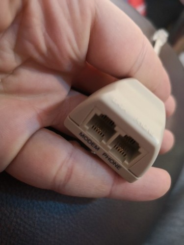 Corling DSL Modem Telephone Phone Fax In-Line Splitter Filter | eBay