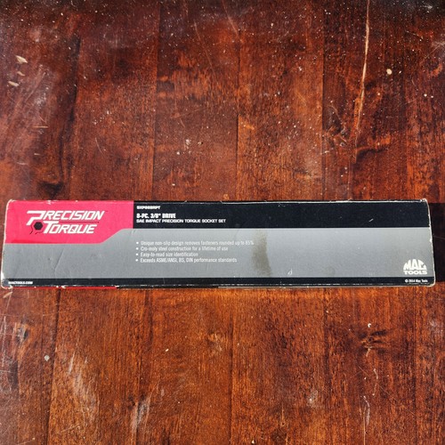 MAC Tools 8 pc 3/8" SAE Universal Precision Torque Socket Set SXP86BRPT ...