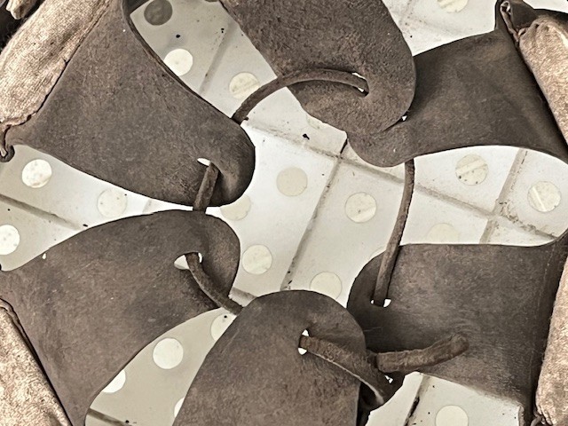 WW1 GERMAN LEATHER LINER FOR M16 HELMET. Sz 62. ORIG. | eBay