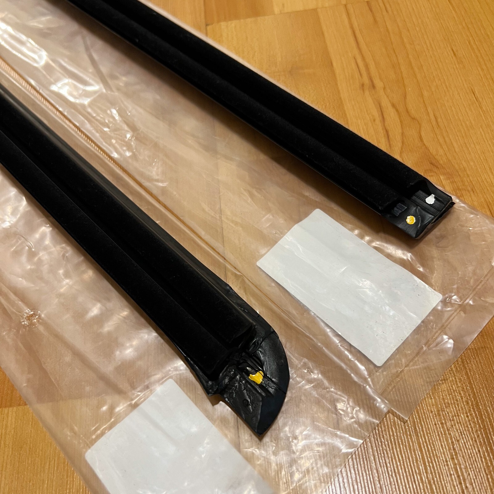 Outer front door belt line weatherstrip rubber seal Genuine Isuzu D-MAX ...