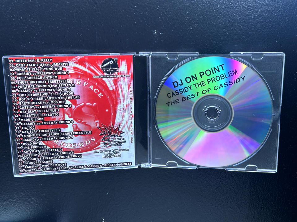 RARE DJ ON POINT CASSIDY THE PROBLEM PHILLY RAP PROMO MIXTAPE MIX CD ...