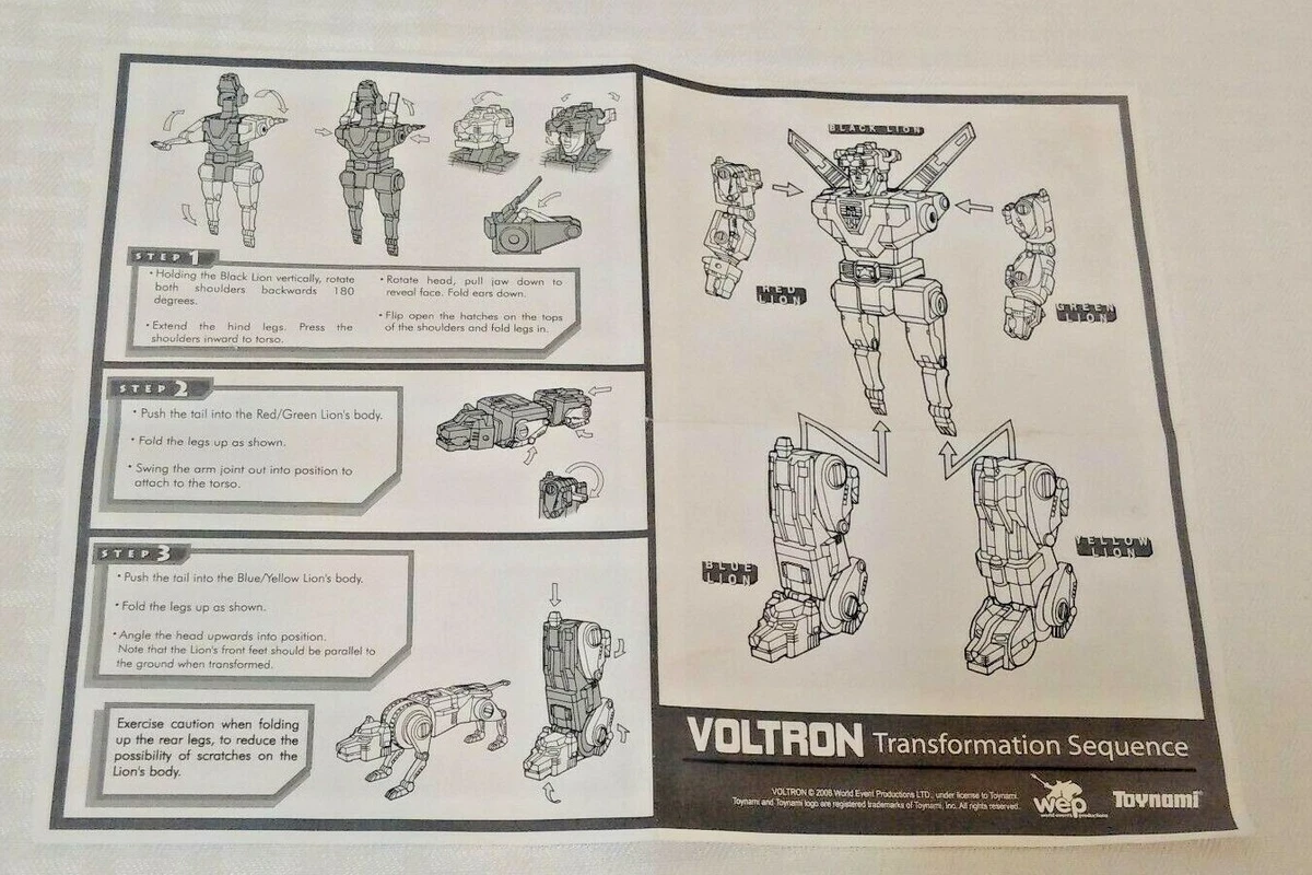 Lion Transformation Sequence