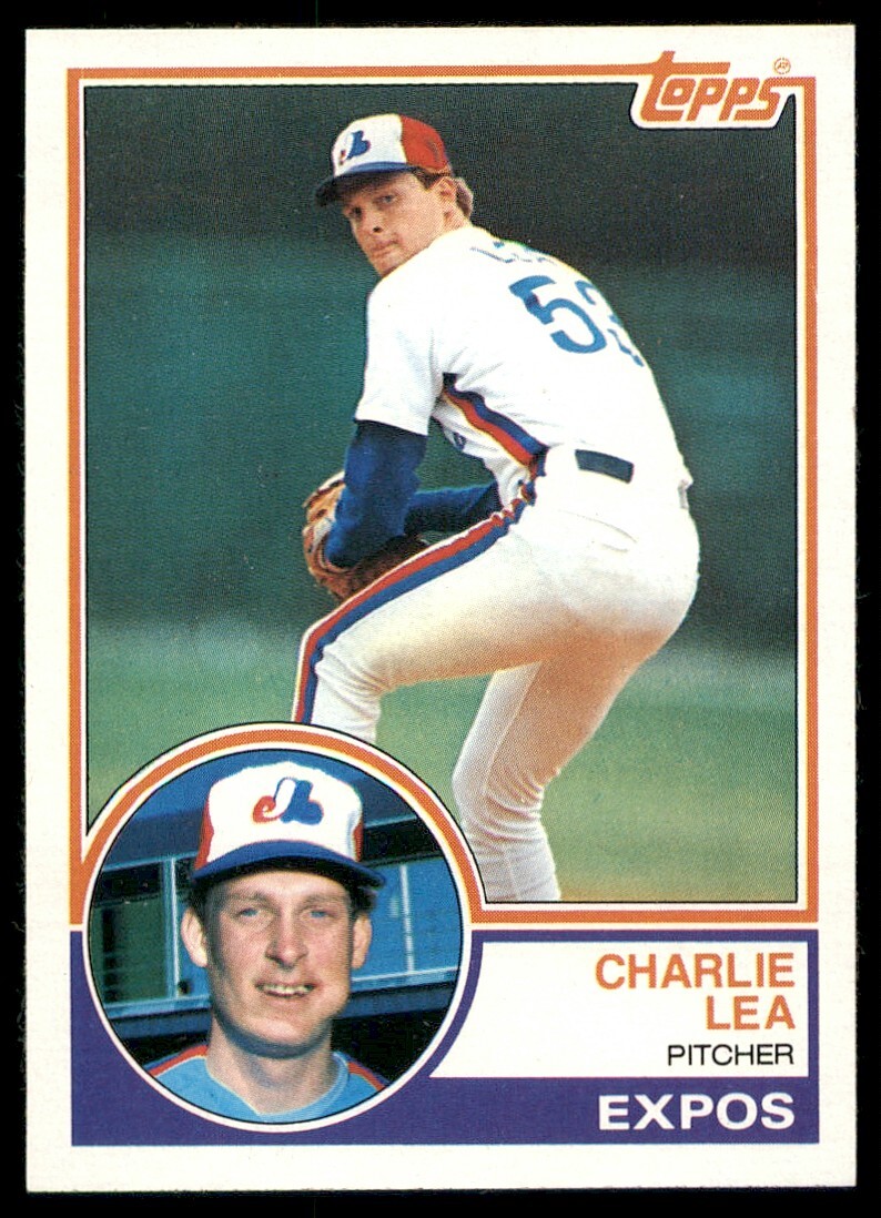 1983 Topps (B) Charlie Lea #629 NM/MT or Higher Montreal Expos | eBay