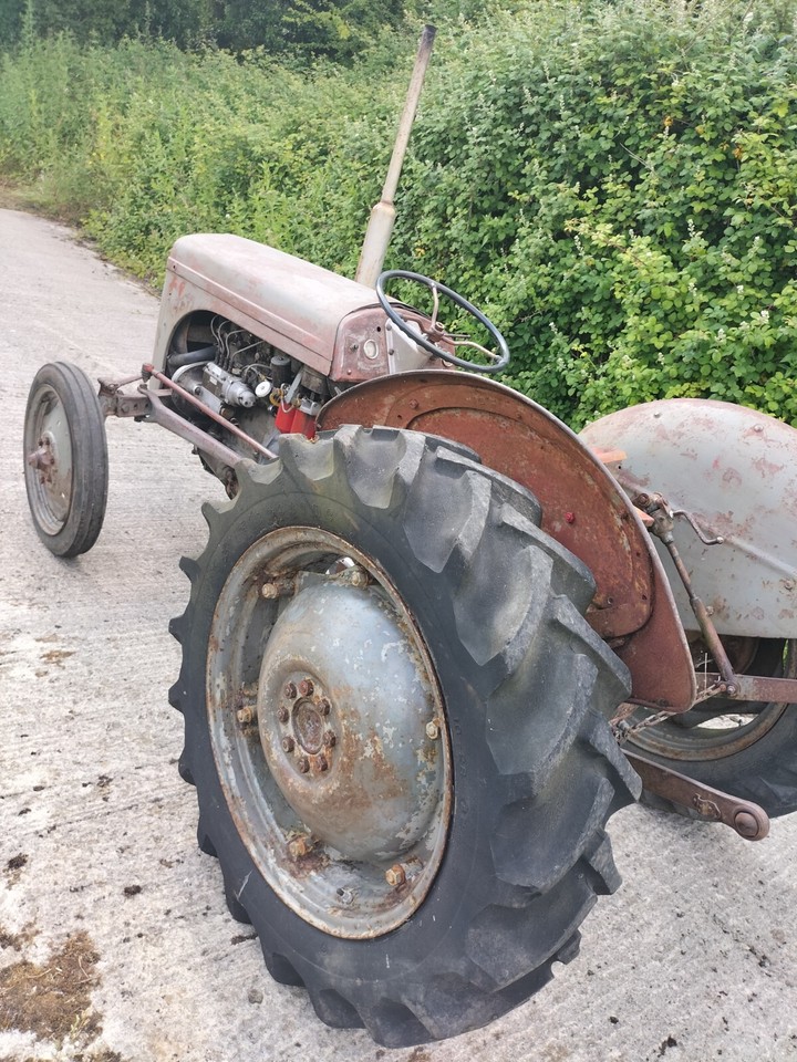 Ferguson Tef20 grey Little Fergie fergy diesel tractor Owned 10 Years ...