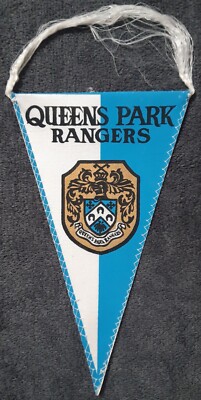 Wimpel Queens Park Rangers London Pennant England 19 cm Football ...