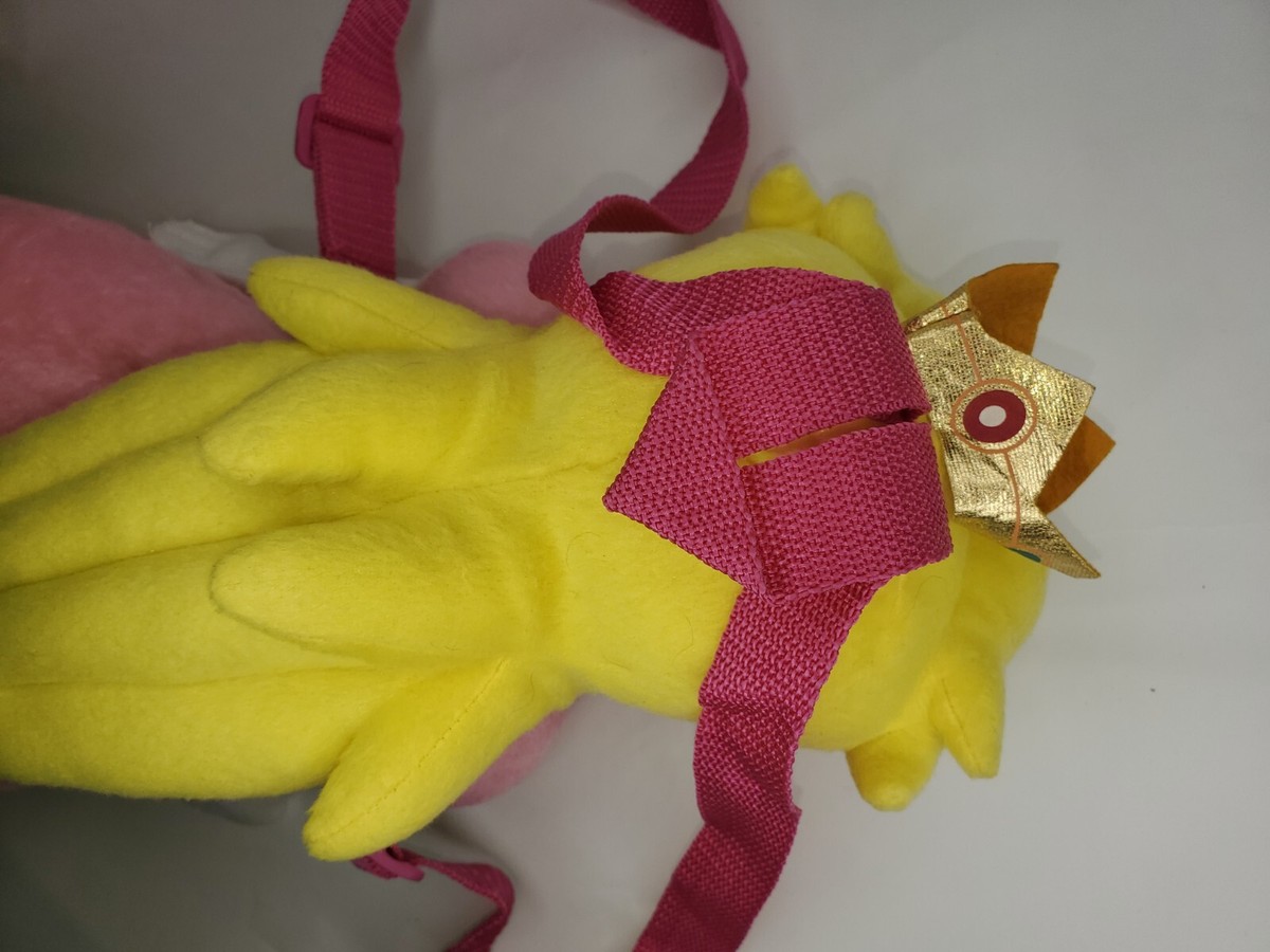 Princess Peach Plush Backpack