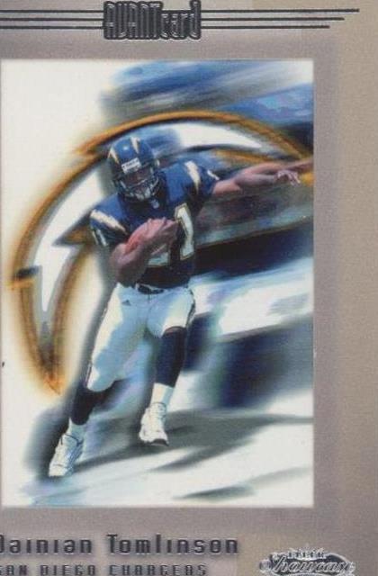 2001 Fleer Showcase - Avant Card LaDainian Tomlinson #124 Legacy ...