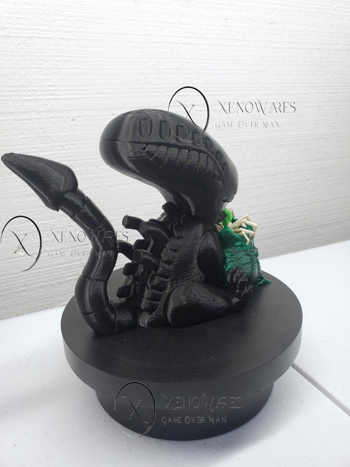 NEW Baby Xenomorph Facehugger - Chibi Alien Easter Present - Horror ...