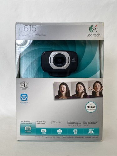 Logitech C615 Web Cam - Black for sale online | eBay