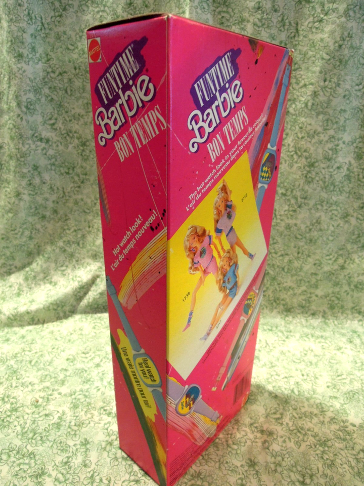LC-2506 BARBIE doll in "FUNTIME BARBIE" MIB 1986; w/watch; blonde ...