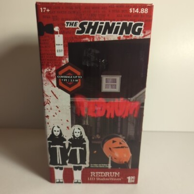 REDRUM The Shining Movie Halloween LED ShadowWaves Projector Light ...