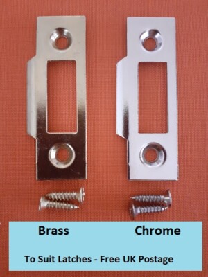 Door Latch Keeper For Latches - Strike Plate Slam Type - Lock Holder CP ...