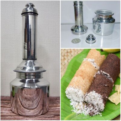 Stainless Steel Pittu Bamboo Food Maker Kitchen Supplies Easy and ...