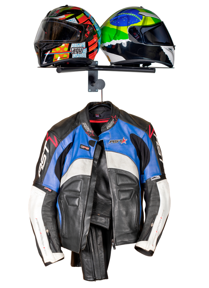 BikerTidy Motorcycle Motorbike Clothing jacket helmet storage rack ...