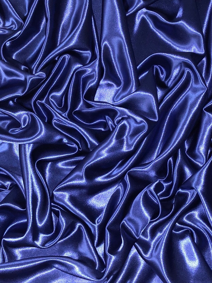 Royal Blue Satin Fabric