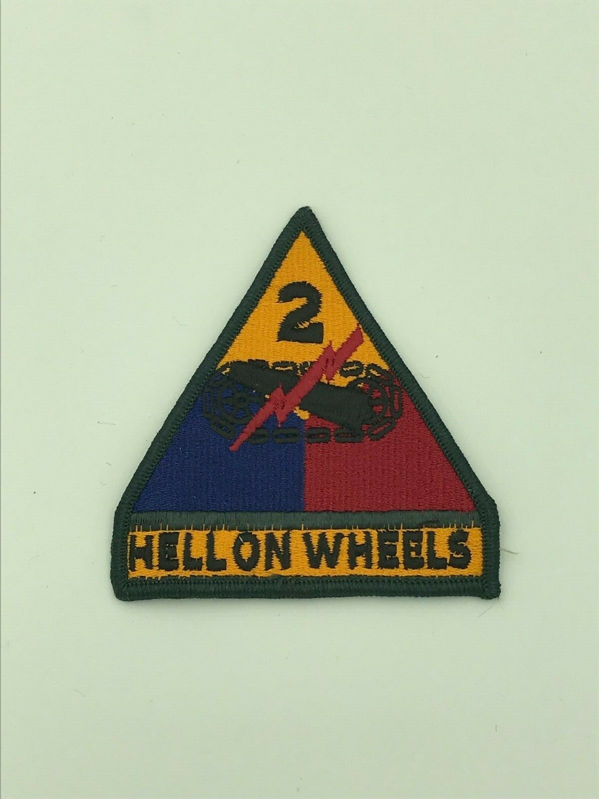 Hell On Wheels patch, military patch, sew in patch, #2 Hell on Wheels ...