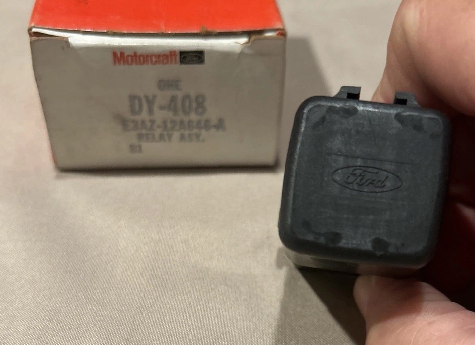Motorcraft DY-408 EEC Electronic Engine Control PCM Relay E3AZ-12A646-A ...
