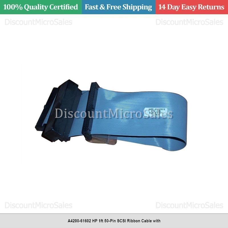A4200-61602 HP 1ft 50-Pin SCSI Ribbon Cable with | eBay