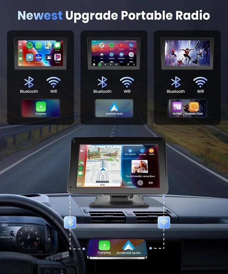 Garmin Car Truck GPS Navigation 7 Inch Touch Screen 2023 Maps Spoken ...