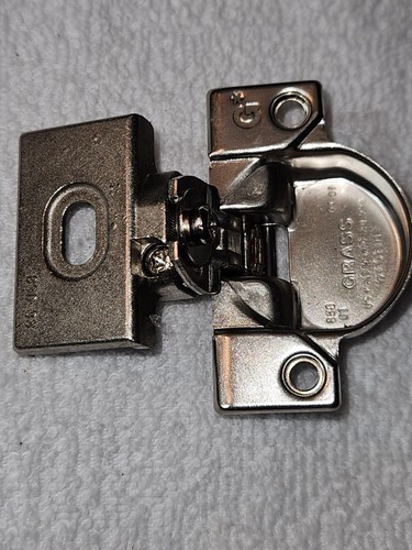 GRASS 830 / 850 Cabinet Hinge with Mounting Base Plate 830-33 1 1/4 ...