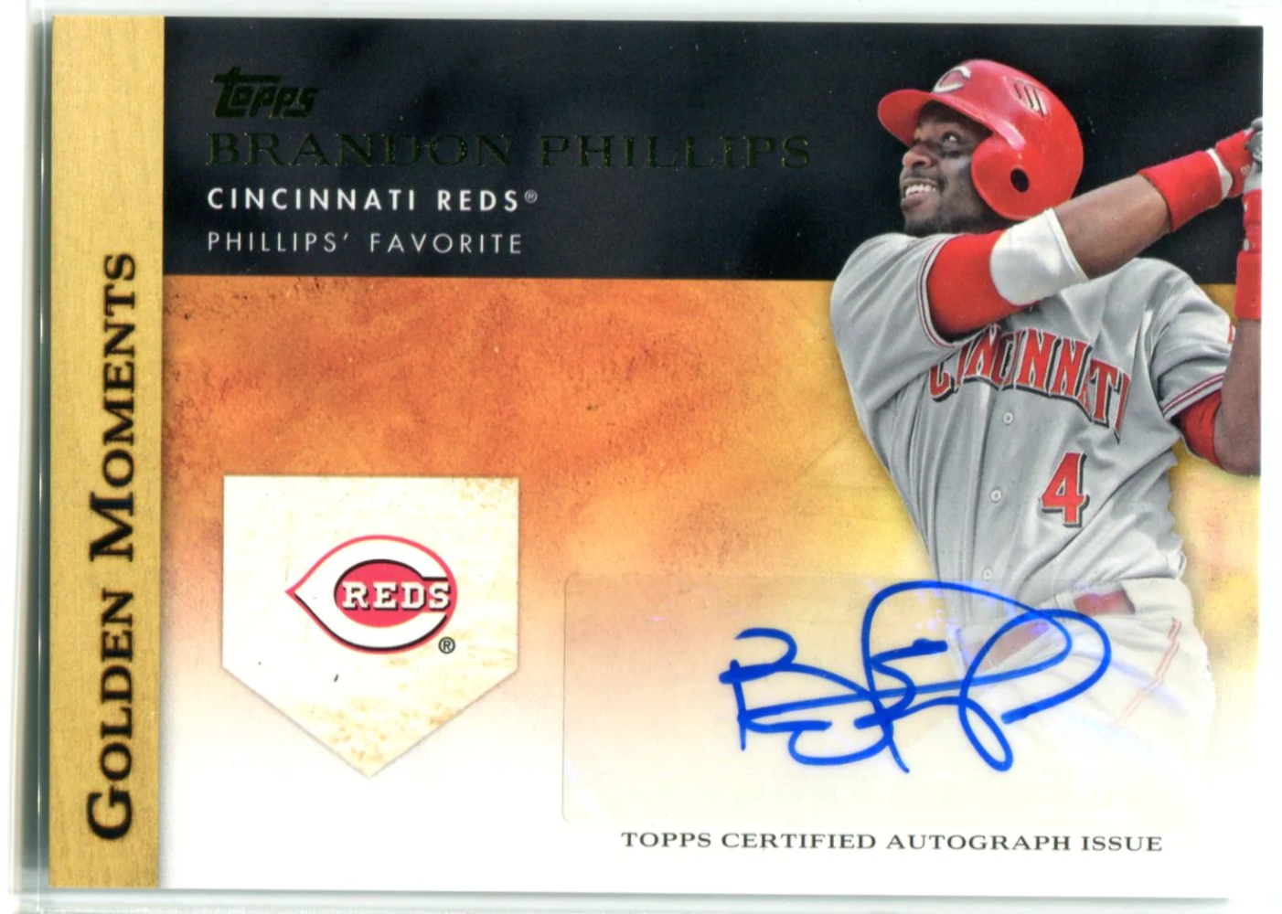 Brandon Phillips Autographed Topps Card | eBay