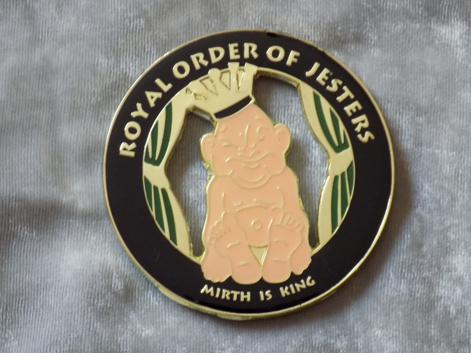 Masonic 3" Car Emblem Shriners Royal Order of Jesters Freemasonry Metal ...