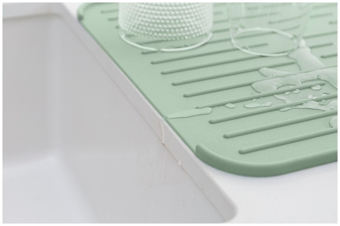 Brabantia Silicone Dish Drying Rack (Jade Green) | eBay