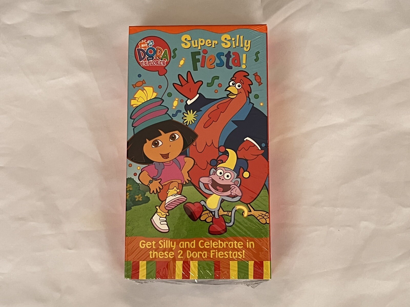 Dora the Explorer - Super Silly Fiesta (VHS, 2004) New Sealed Vintage ...