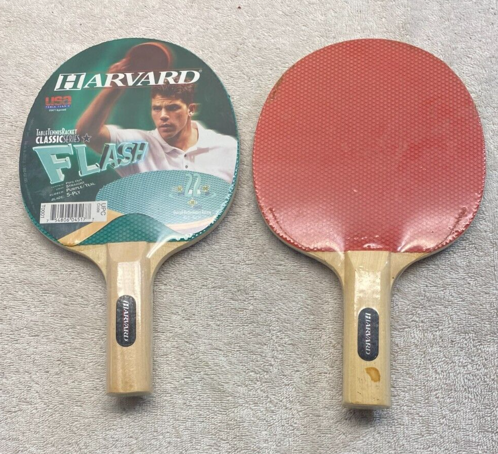2 HARVARD FLASH TABLE TENNIS RACKET CLASSIC SERIES NEW | eBay