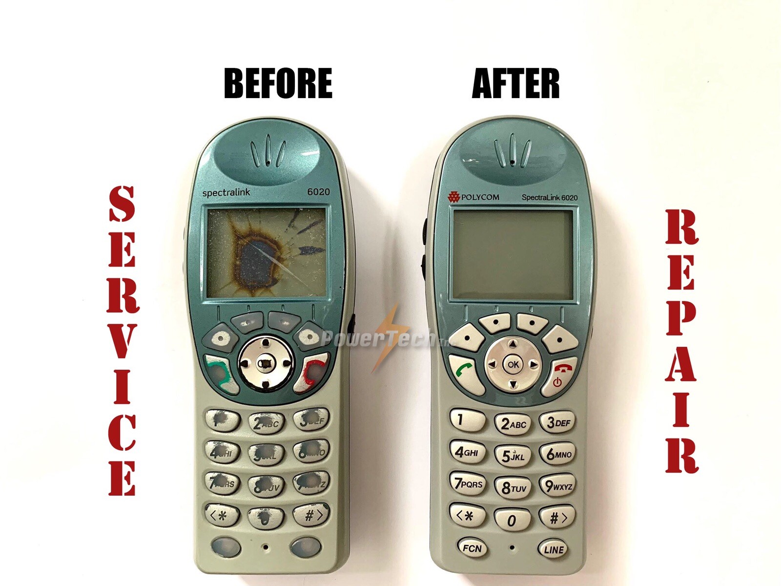 SPECTRALINK PTB410 LTB100 6020 POLYCOM 8020 8030 8440 SERVICE REPAIR | eBay