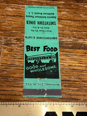 Vintage Smithtown Branch Long Island NY Advertising Matchbook Smithtown ...