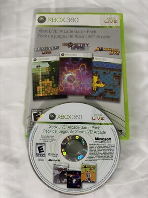 Xbox Live Arcade Pack Microsoft Xbox 360 Bomberman/Geometry Wars ...