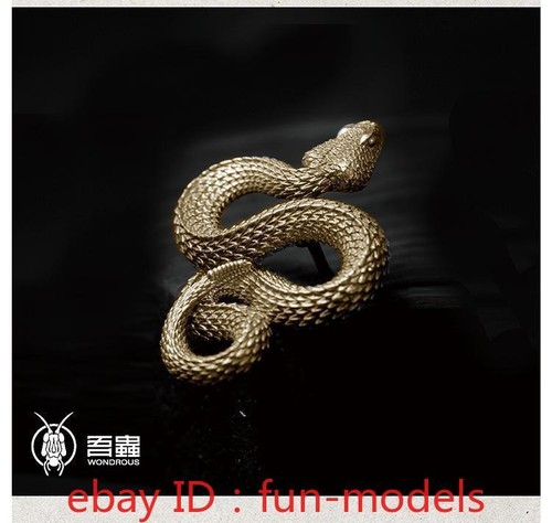 Snake Shaped Copper Rattlesnake Emblem, Small Snake Decorative ...