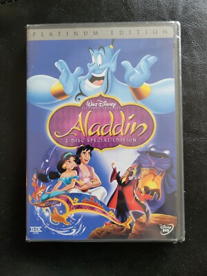 Disney Aladdin Platinum Edition(DVD 2004 2-Disc Set Special Edition ...