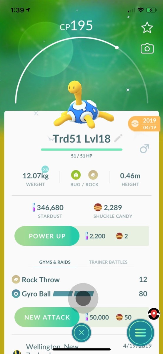 Shuckle Stats The 15 Pokémon With The Highest Possible HP Stat