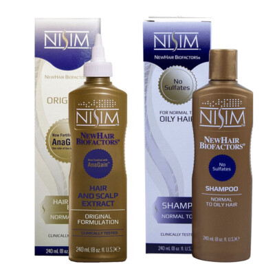 Thinning Hair Loss Shampoo Regrowth Treatment with Anagain Pea Sprout ...