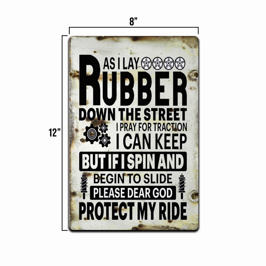 Drag Racing Racers Prayer - As I Lay Rubber Down Funny Hot Rod Garage ...