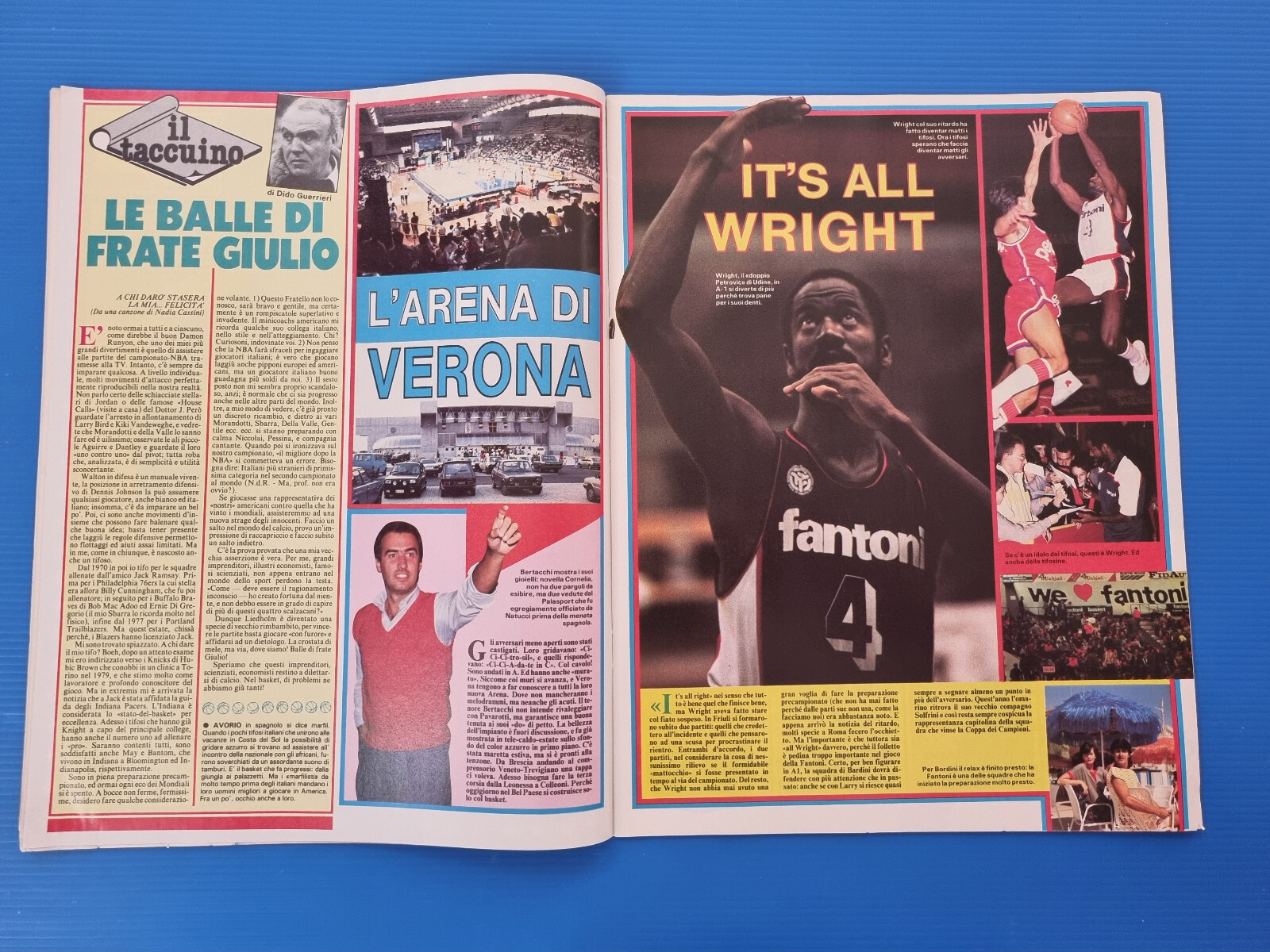 Rare Super Basketball 30-1986 Charles Pittman-Brusamarello-Drazen ...