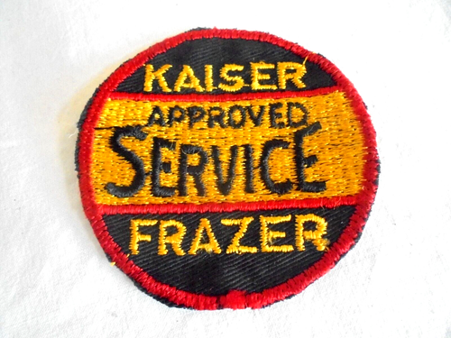 Vintage Kaiser Frazer Automobile Approved Service Patch | eBay
