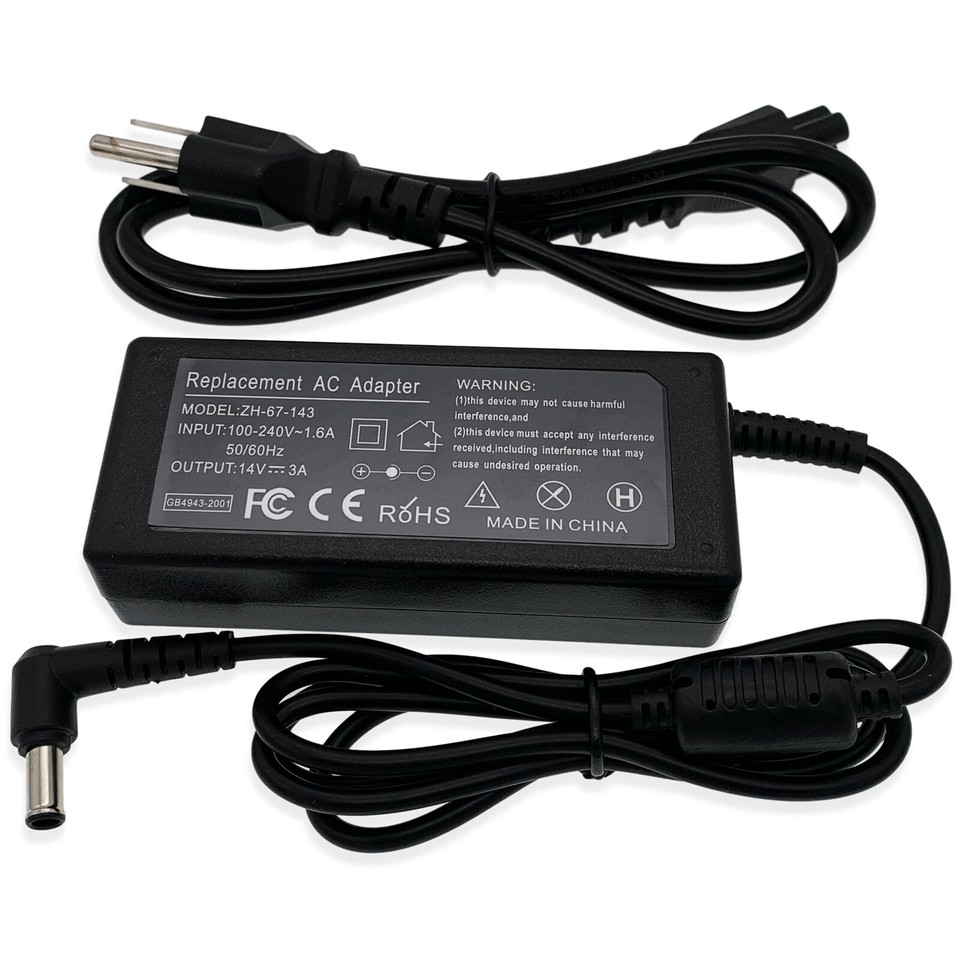 New AC Adapter Charger For Samsung S24E S27E S29E S32E Curved Monitor ...