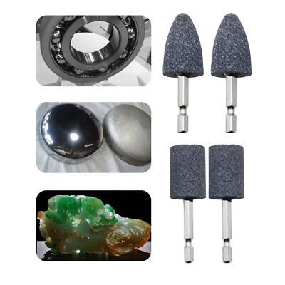 2Pcs Grinding Wheel Head 6.35mm Wheel Bit for Jade Bearings Cemented ...